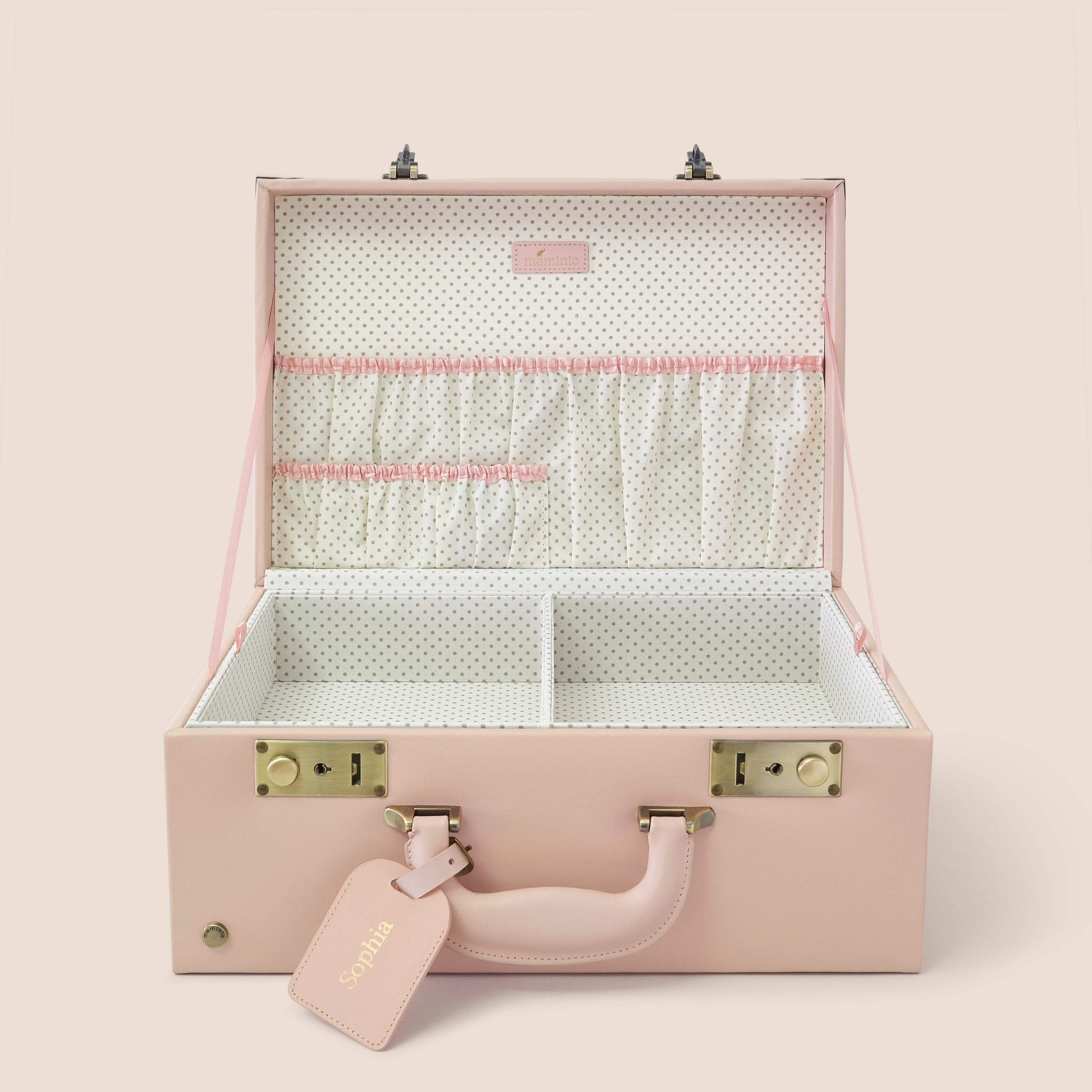 memory box | keepsake case | blush pink | meminio
