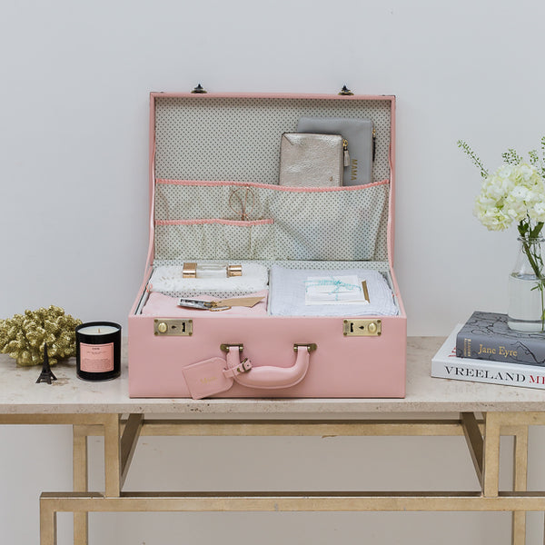 Personalised Large Memory Box | Keepsake Case | Blush Pink | meminio